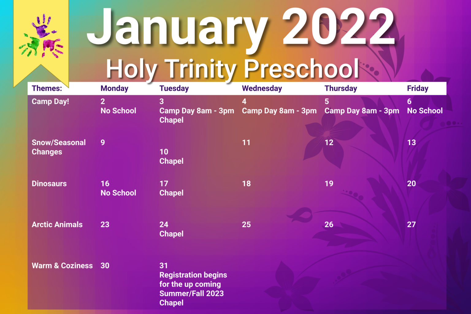 Holy Trinity Lutheran Church Preschool